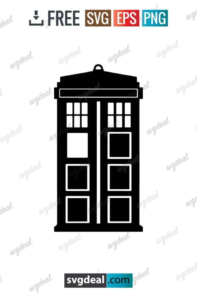 Free Tardis Doctor Who Svg - SVGDeal.com