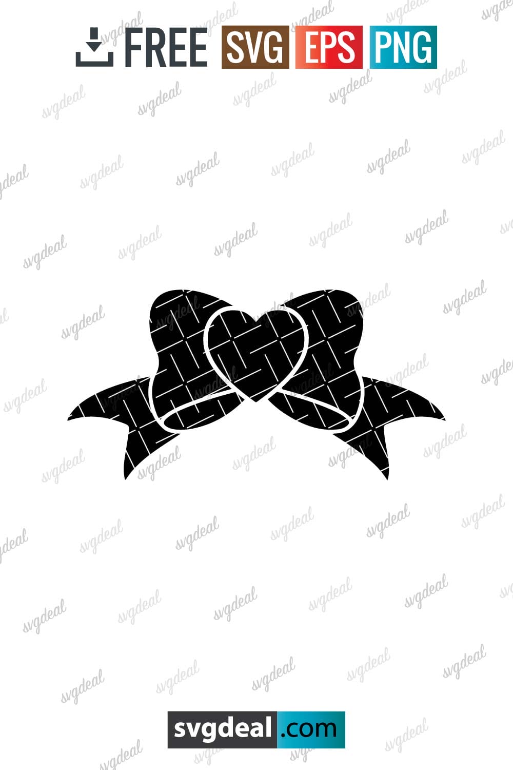 Free Cheer Bow Svg - SVGDeal.com