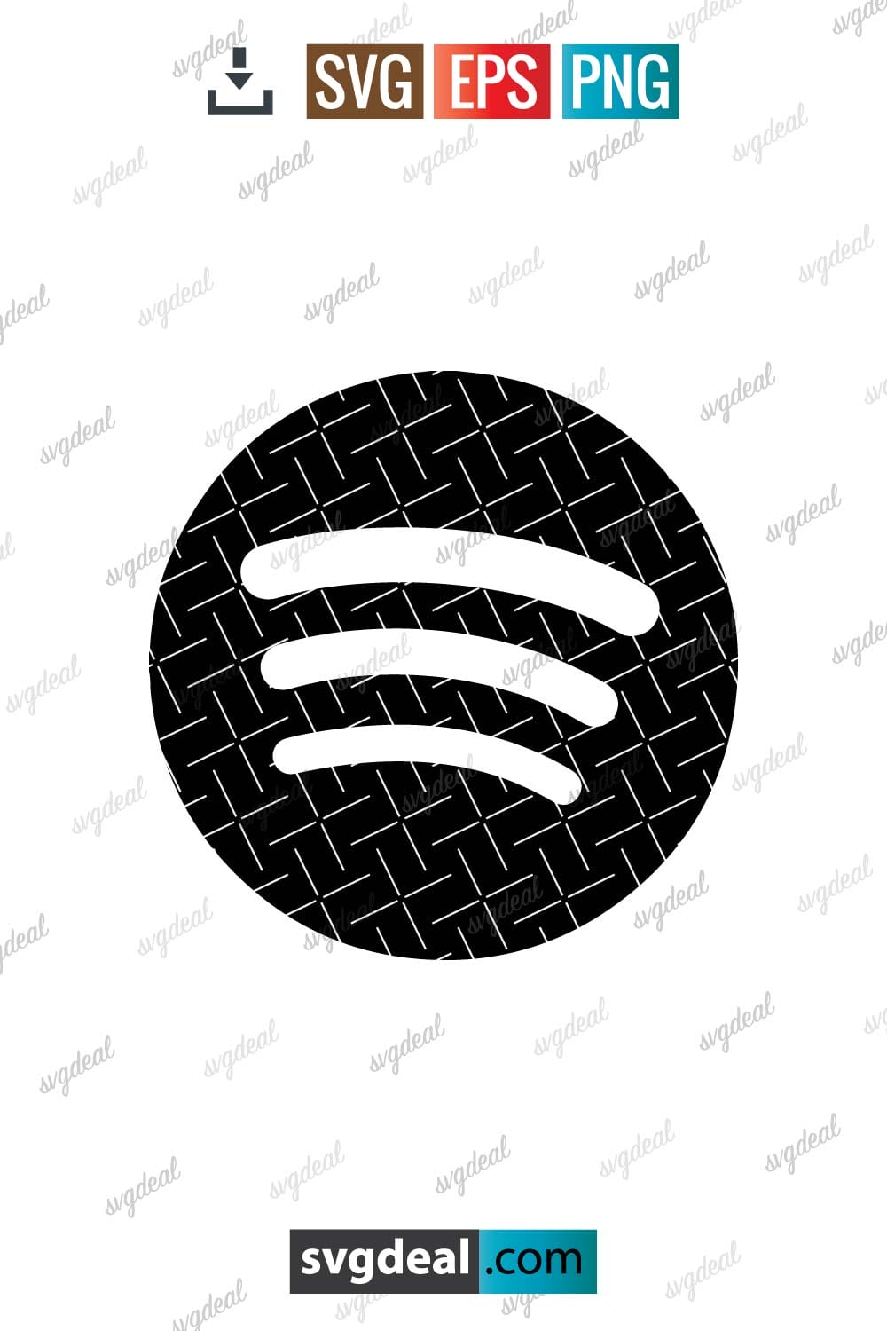 Free Spotify Logo Svg - SVGDeal.com