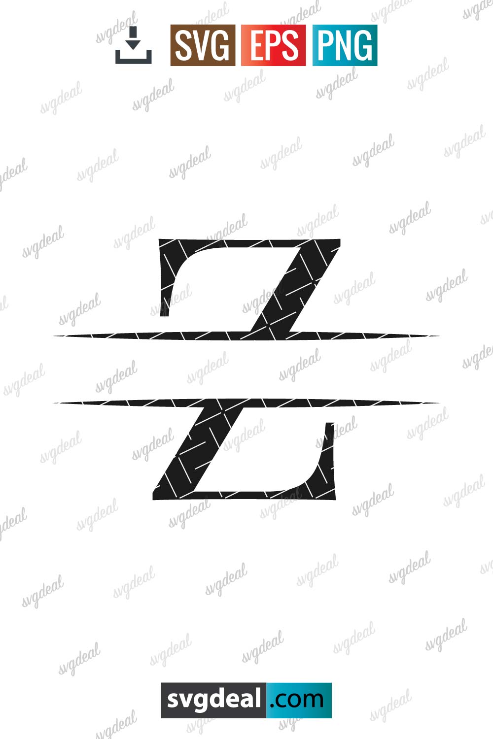 Free Z Monogram Svg - SVGDeal.com