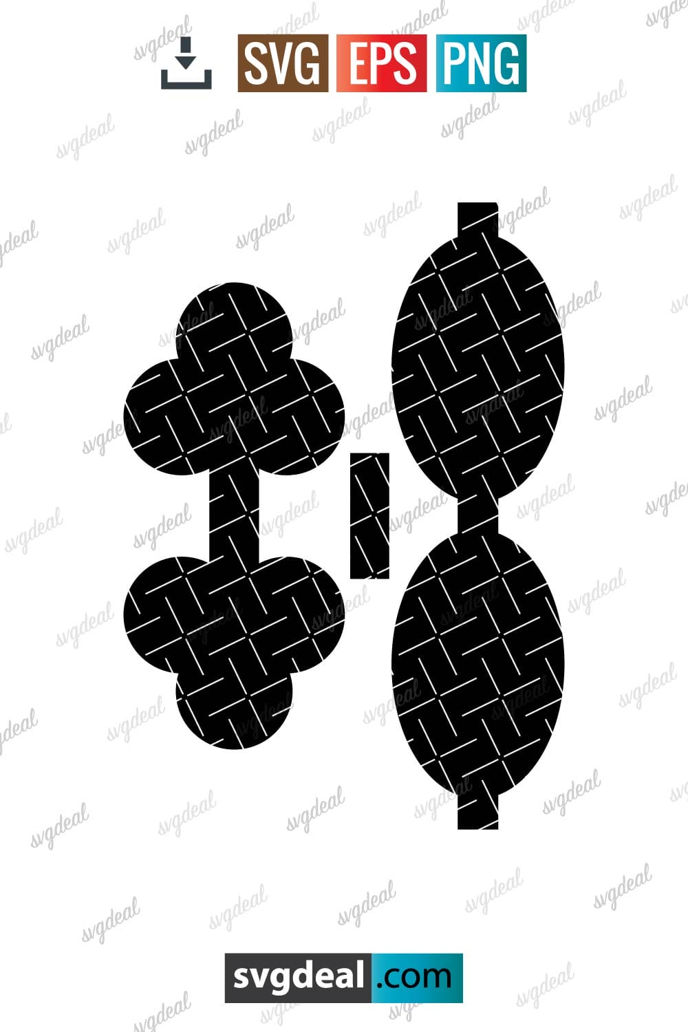 Free Leather Bow Svg - SVGDeal.com