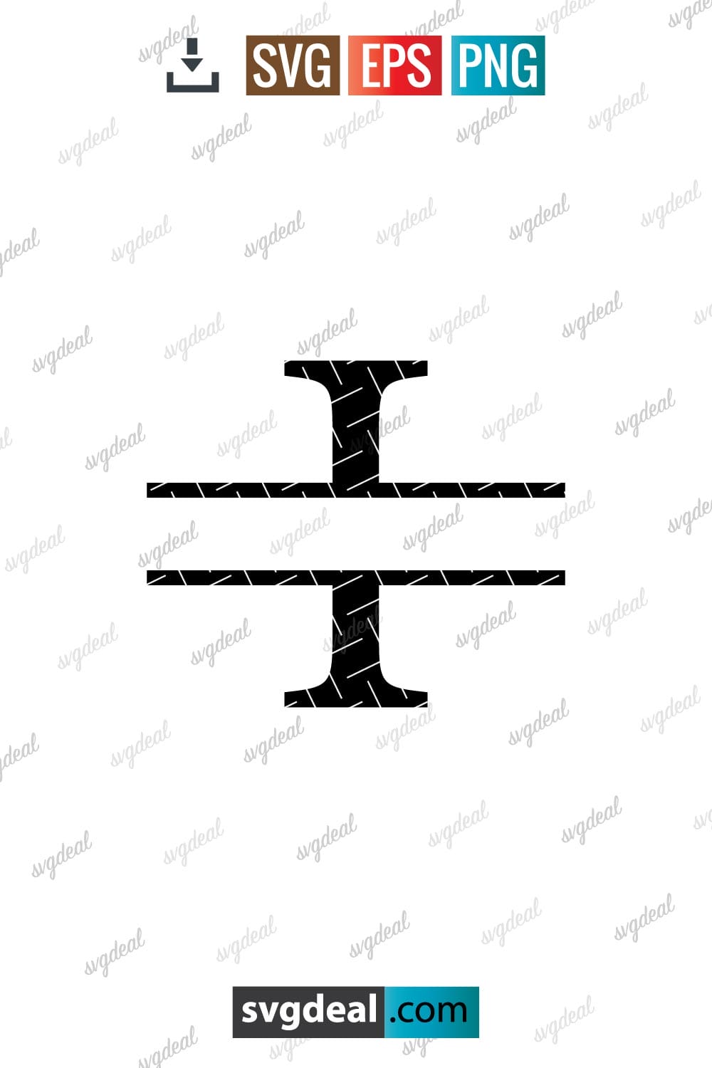 Free Initial I Svg - SVGDeal.com