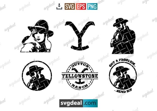 √ 10 Free Yellowstone SVG Files For You - Free SVG Files