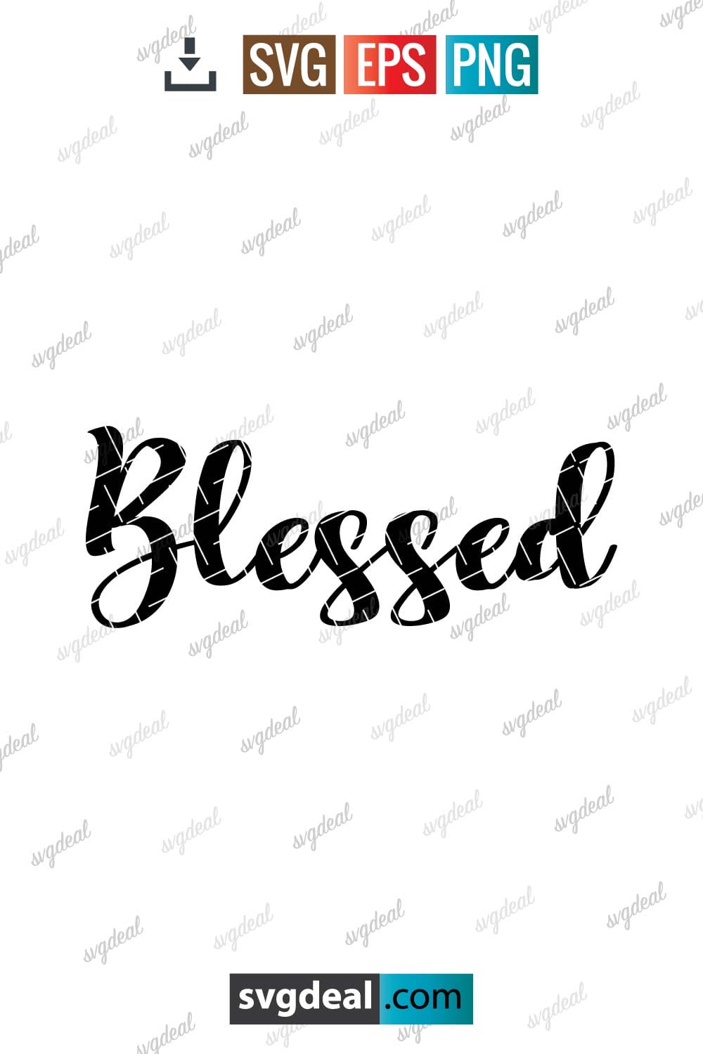Blessed Svg - Free SVG Files