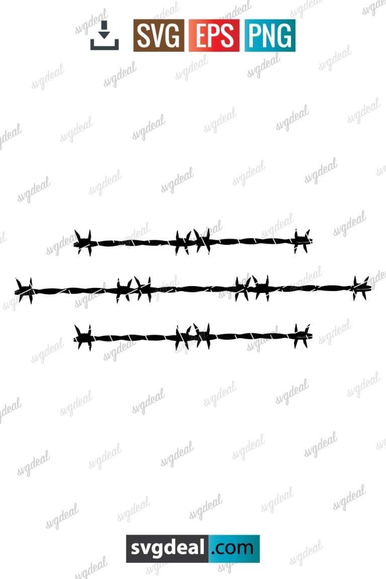 Free Barbwire Svg - SVGDeal.com Free Barbwire Svg - SVGDeal.com
