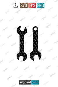 Free Wrench Svg - SVGDeal.com