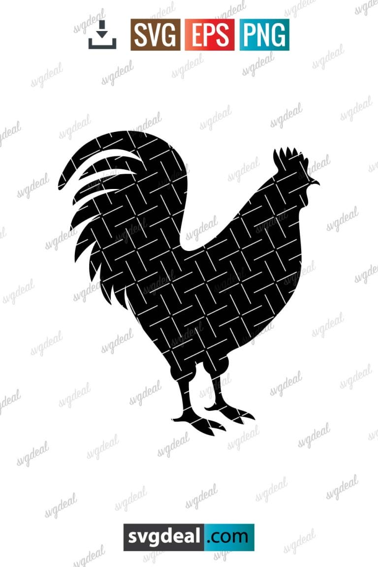 Free Rooster Svg - SVGDeal.com
