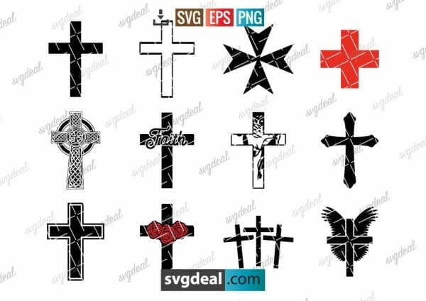 √ 14 Free Cross SVG Files For Your Cutting Machine - Free SVG Files