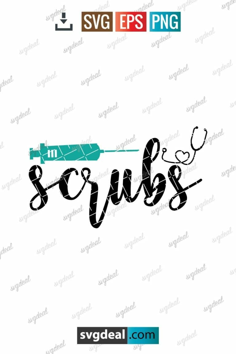 Free Scrubs Svg - SVGDeal.com