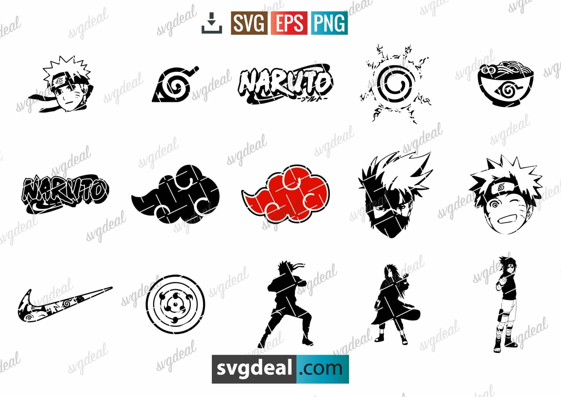 17 FREE Naruto SVG Files For Your Cutting Machine - Free SVG Files