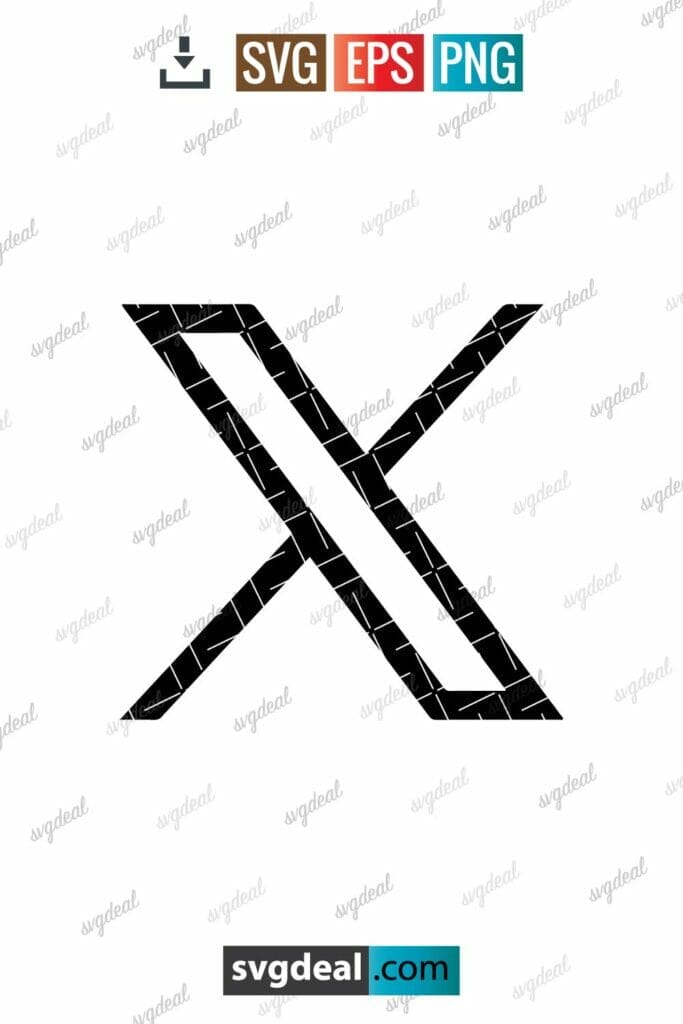 Free Twitter X Logo Svg - SVGDeal.com