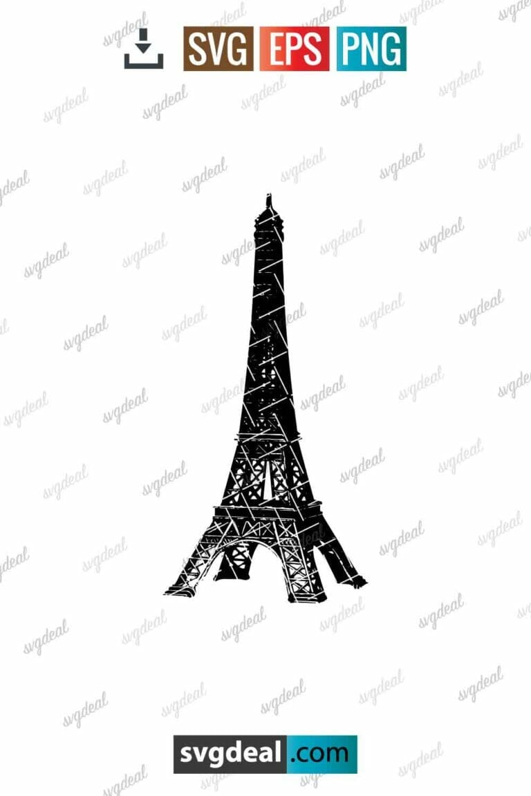 Free Eiffel Tower Svg - SVGDeal.com