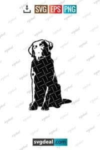 Free Black Lab Svg - SVGDeal.com