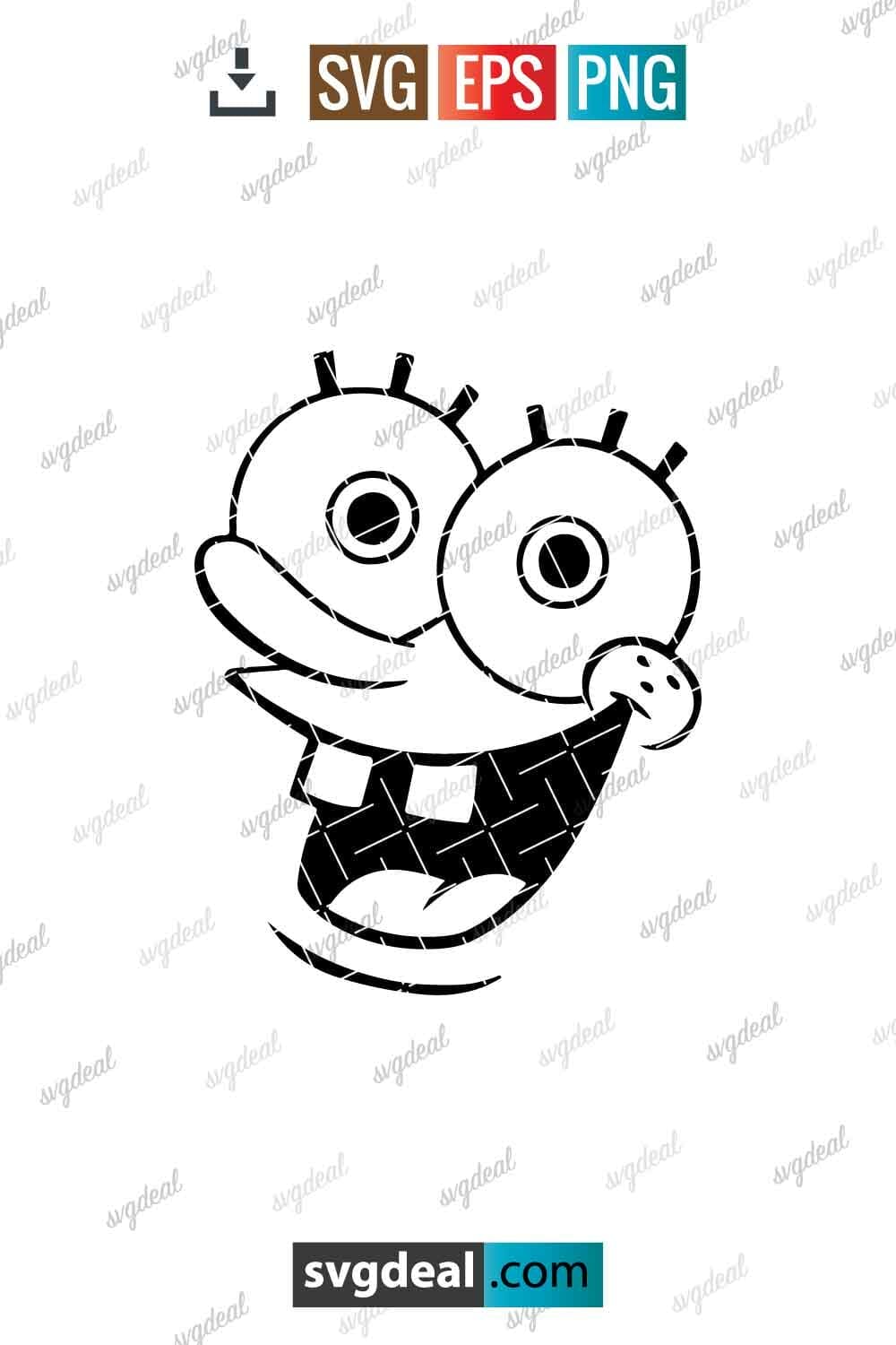 Spongebob Face Svg Free - Free SVG Files