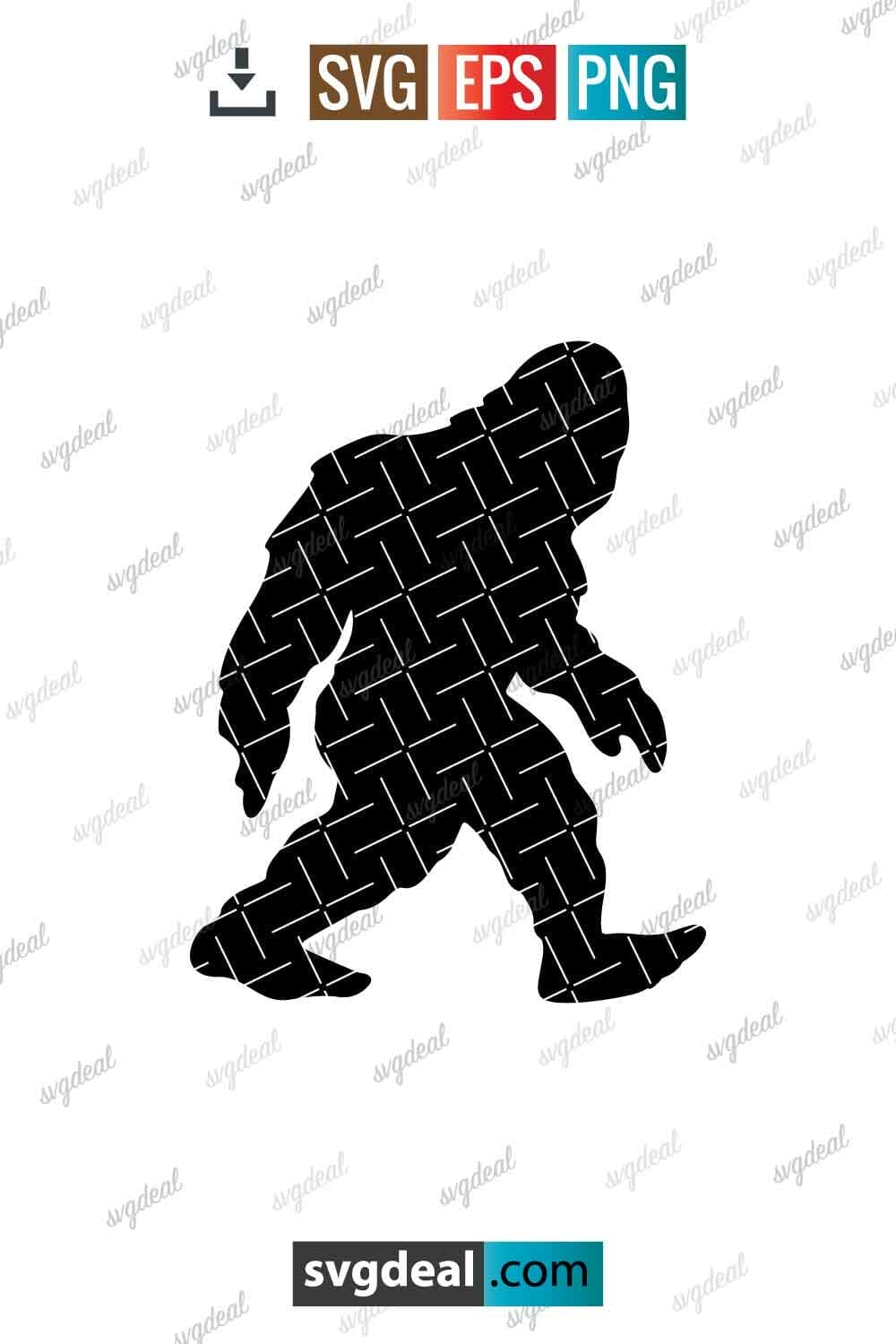 Free Sasquatch Svg - SVGDeal.com