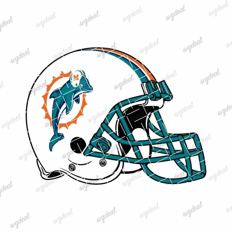 5 FREE Miami Dolphins SVG Files For Your Cutting Machine - Free SVG Files