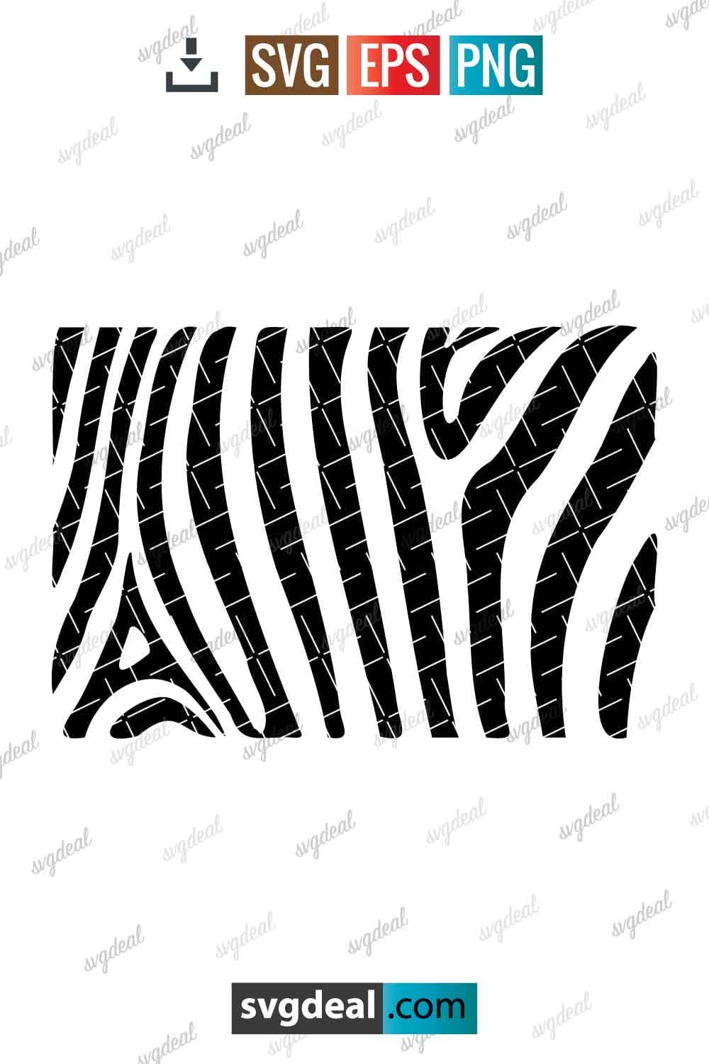 Free Zebra Print Svg Free - SVGDeal.com