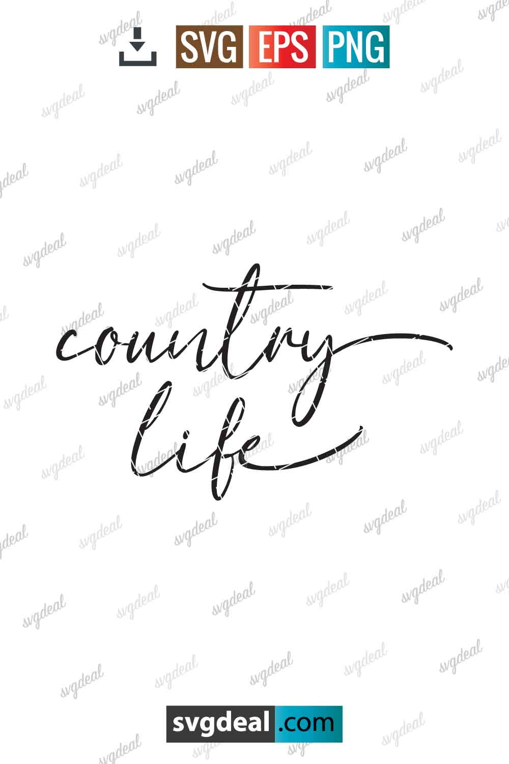 Free Country Life Svg - SVGDeal.com